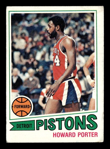Howard Porter 1977-78 Topps #102 Detroit Pistons VG | eBay
