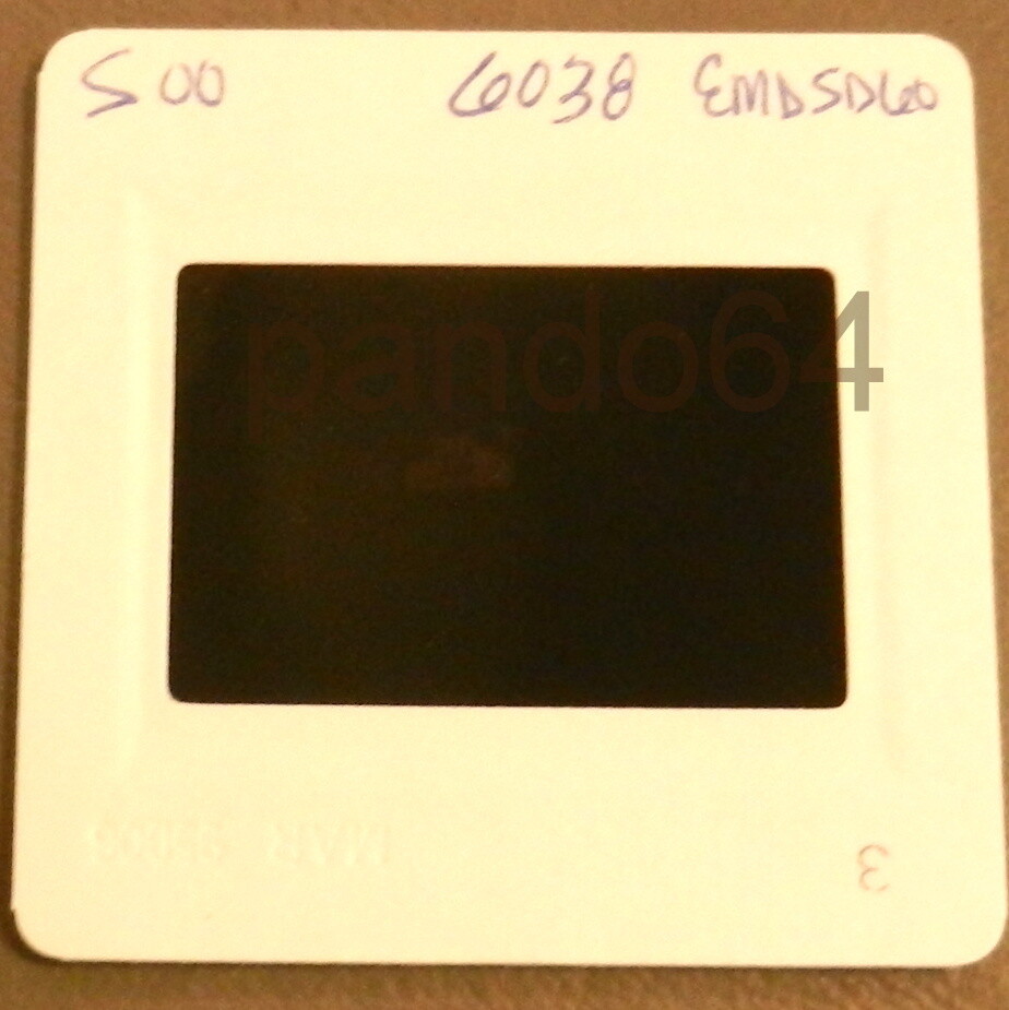 RR TRAIN Slide SOO Soo Line #6038 EMD SD60 Diesel Locomotive ~ HT1 | eBay