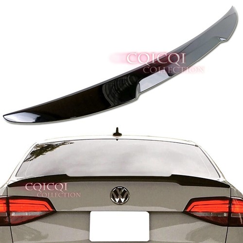 Painted Gloss Black V type trunk spoiler for VW 2011-2017 JETTA MK6 ...