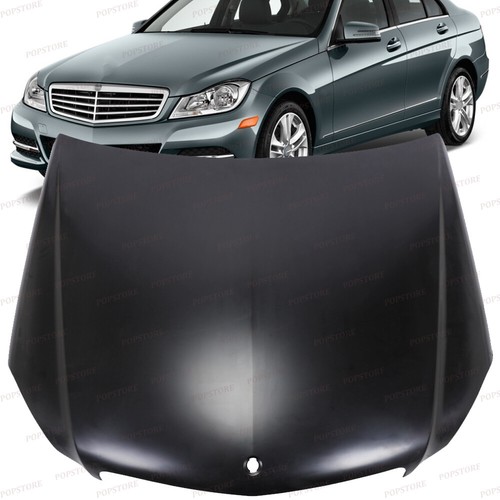Hood Panel Steel For 2012 2013 2014 2015 Mercedes Benz C250 C300 OEM ...