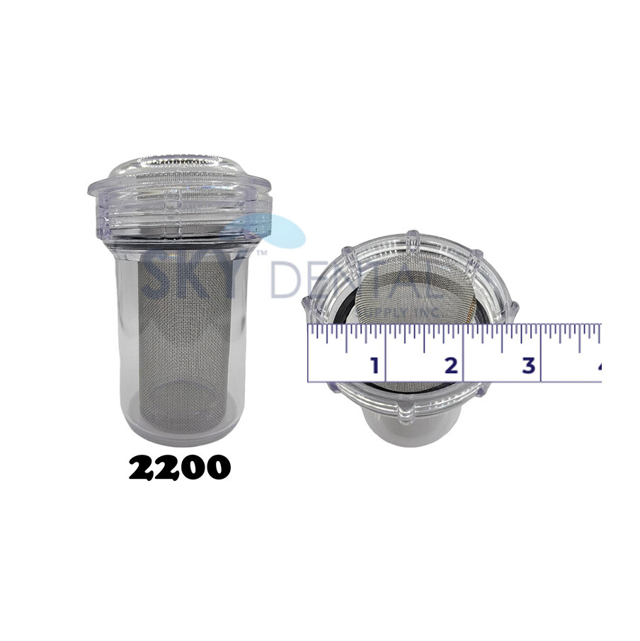 Up to 12 Dental Evacuation Canister Traps Suction Vacuum Filter 2200 ...