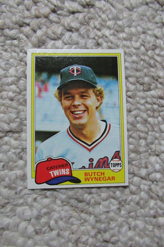 1981 TOPPS BUTCH WYNEGAR #61 ~ MINNESOTA TWINS | eBay
