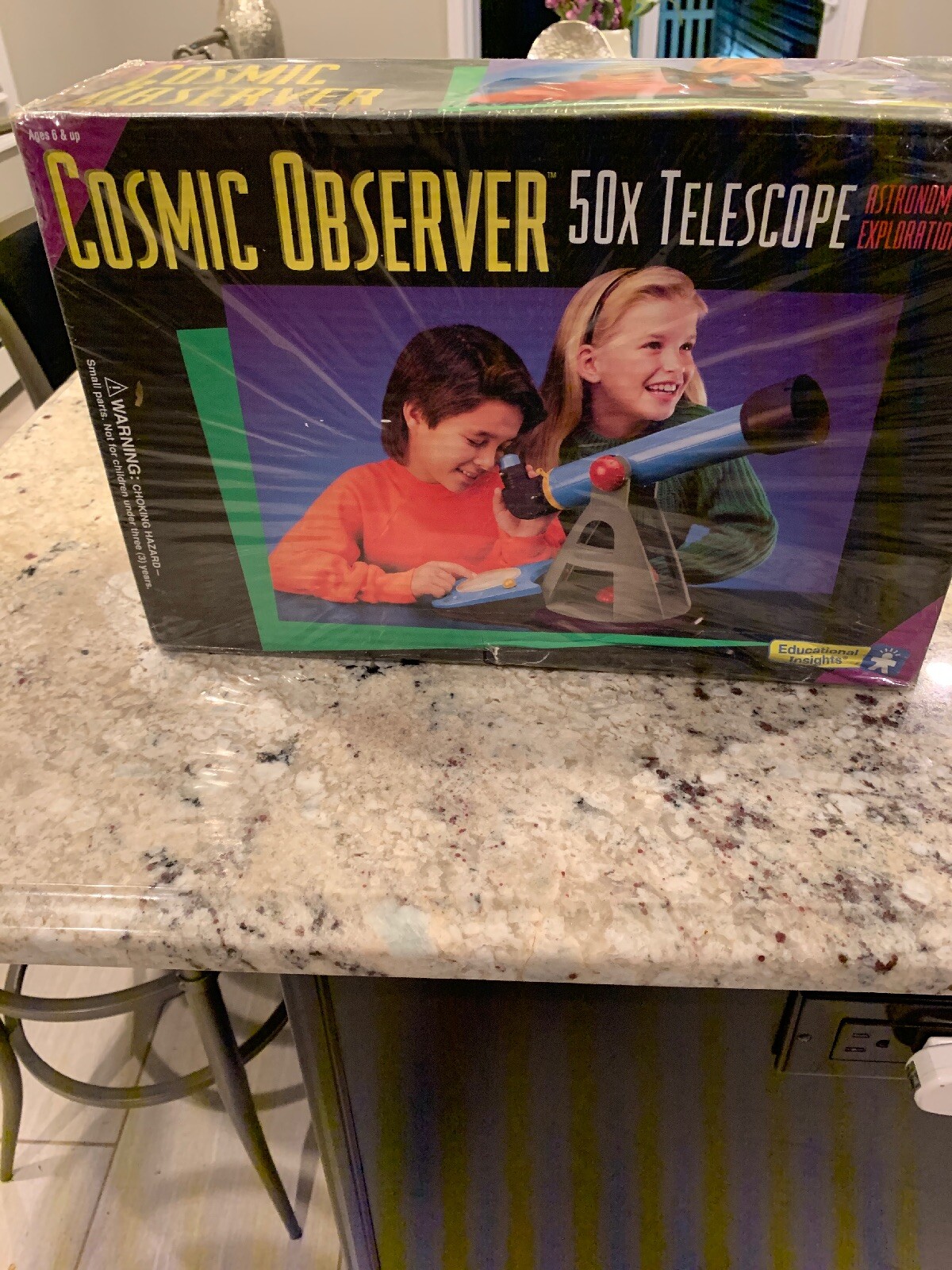 1995 Vintage Educational Insights Cosmic Observer 50x Telescope ...