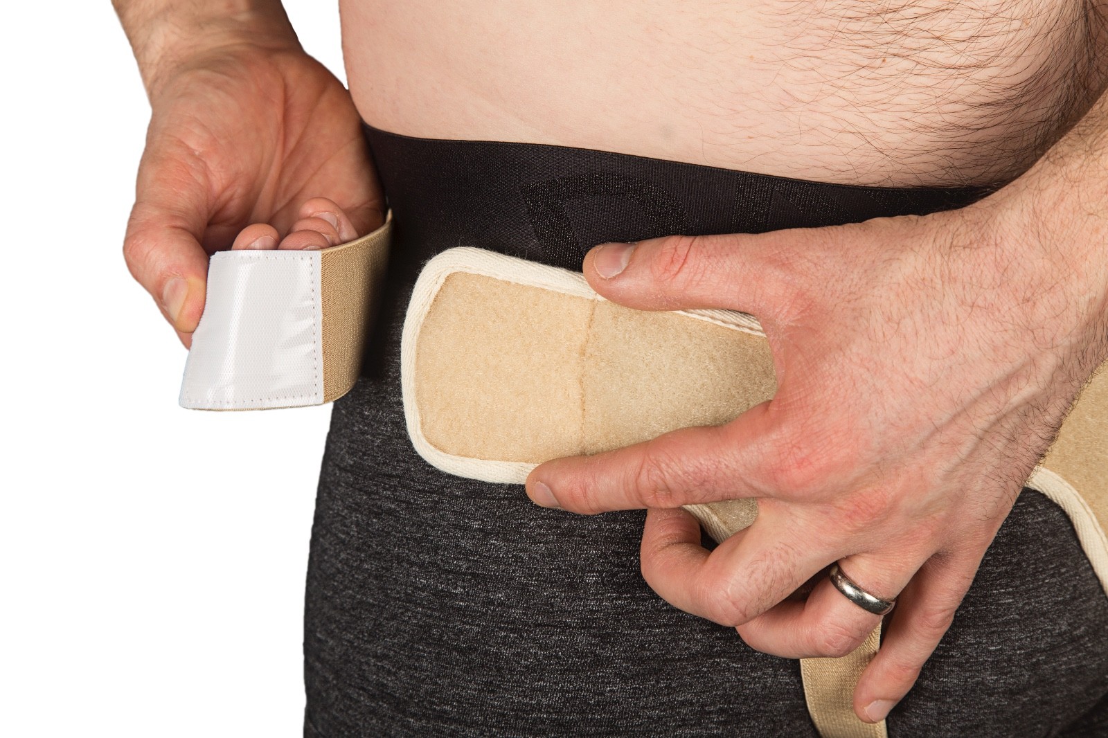 Pro 11 wellbeing hernia belt Gentle Relief From Reducible Inguinal ...