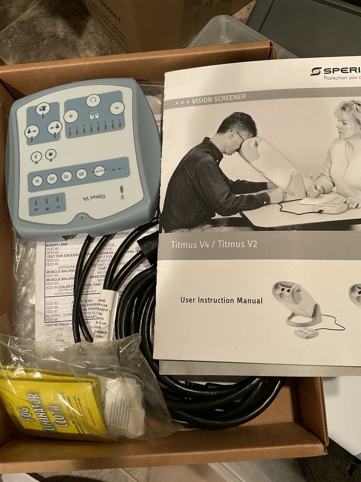 NEW SPERIAN TITMUS V4 OPTICAL VISION SCREENER DESIGNED BY HONEYWELL ...