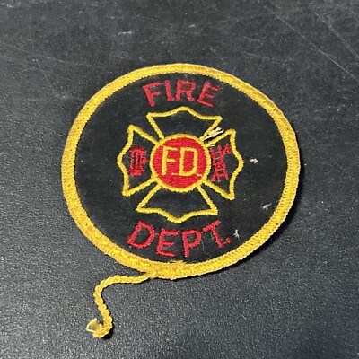 Vintage Obsolete Fire Department Patch | eBay