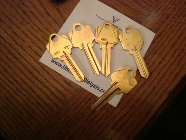 Kaba ILCO 1179ar1 Key Blank Brass Type Ar1 5 Pin PK 10 for sale online ...