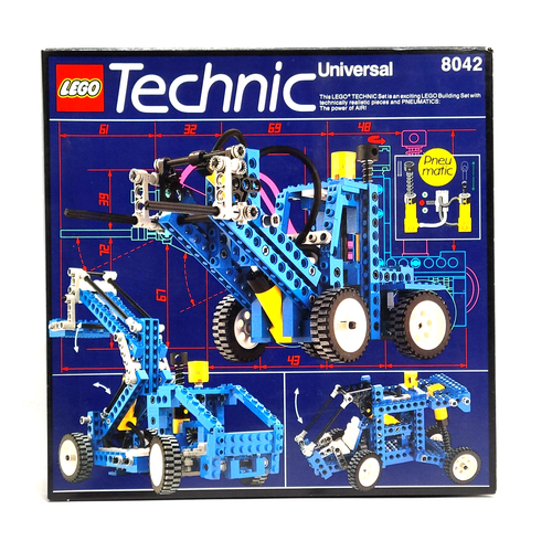 LEGO Technic 8042 | Pneumatic Universal Building Set | 1993 | In Box with Manual | eBay