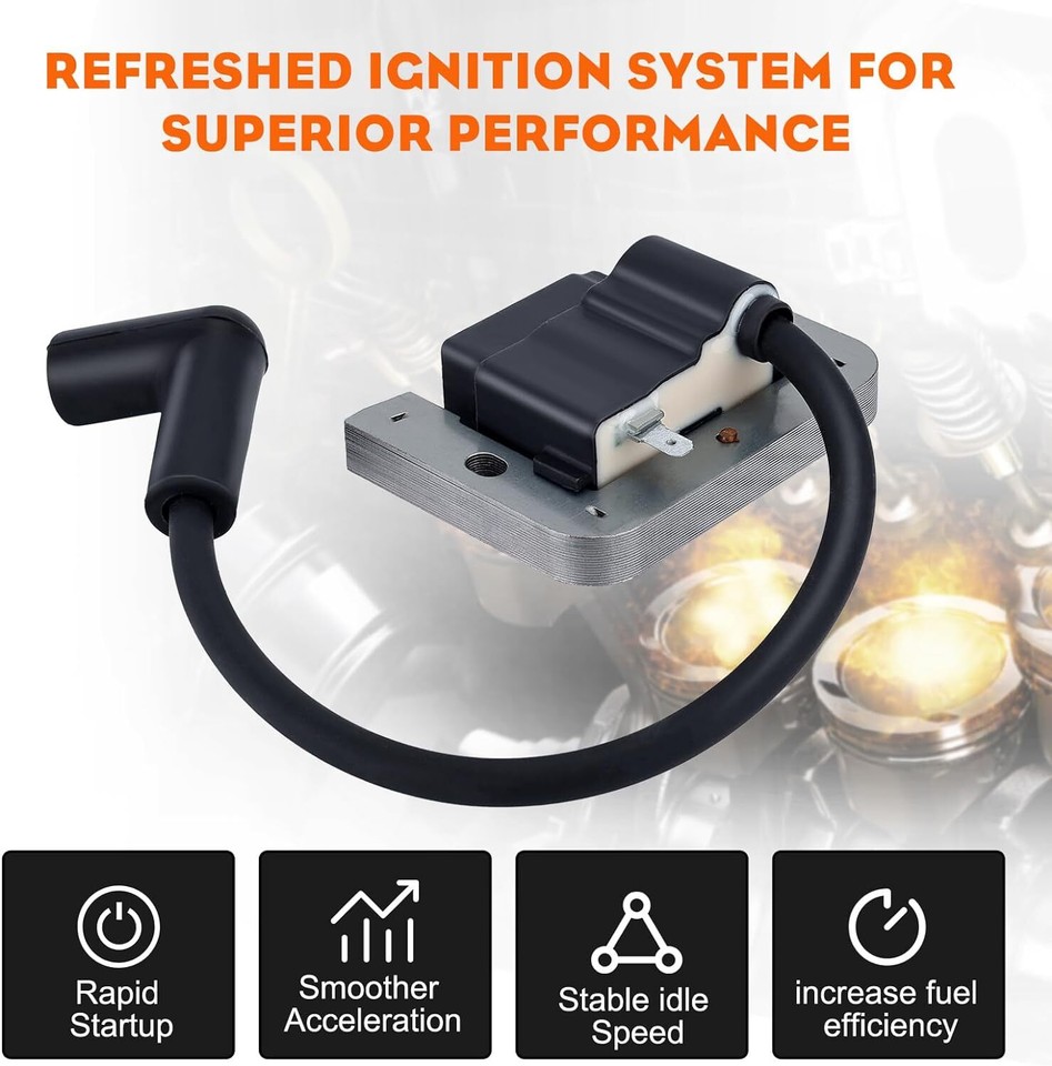 2X Ignition Coil Module For Kohler Command Engine CH20 CH22 CH23 CV22 ...