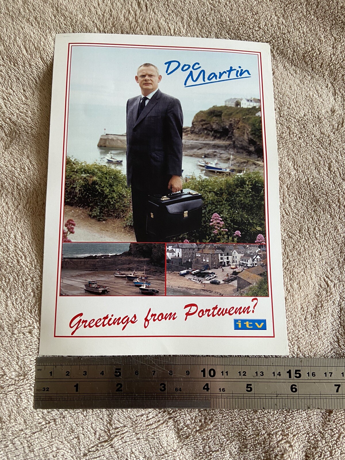 MARTIN CLUNES (DOC MARTIN) RARE ITV INVITE | Grelly UK
