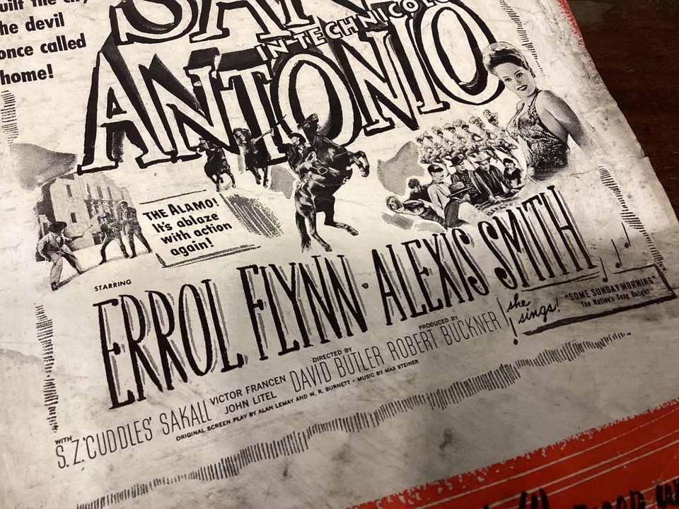 Rare original set x2 1930s film poster campaign press books Errol Flynn ...