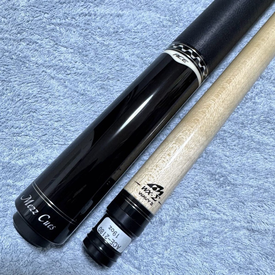 Mezz ACE 2180 High-End Cue Wavy-2 Joint WJ2 WX-Σ Shaft Billiards Pool ...