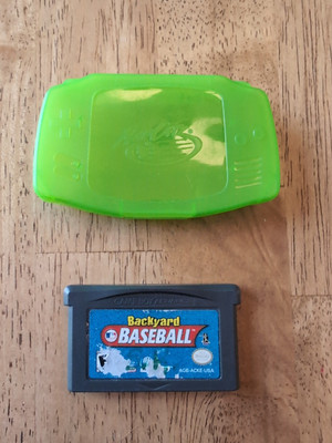 Backyard Baseball (Nintendo Game Boy Advance, 2002) Tested With Game ...