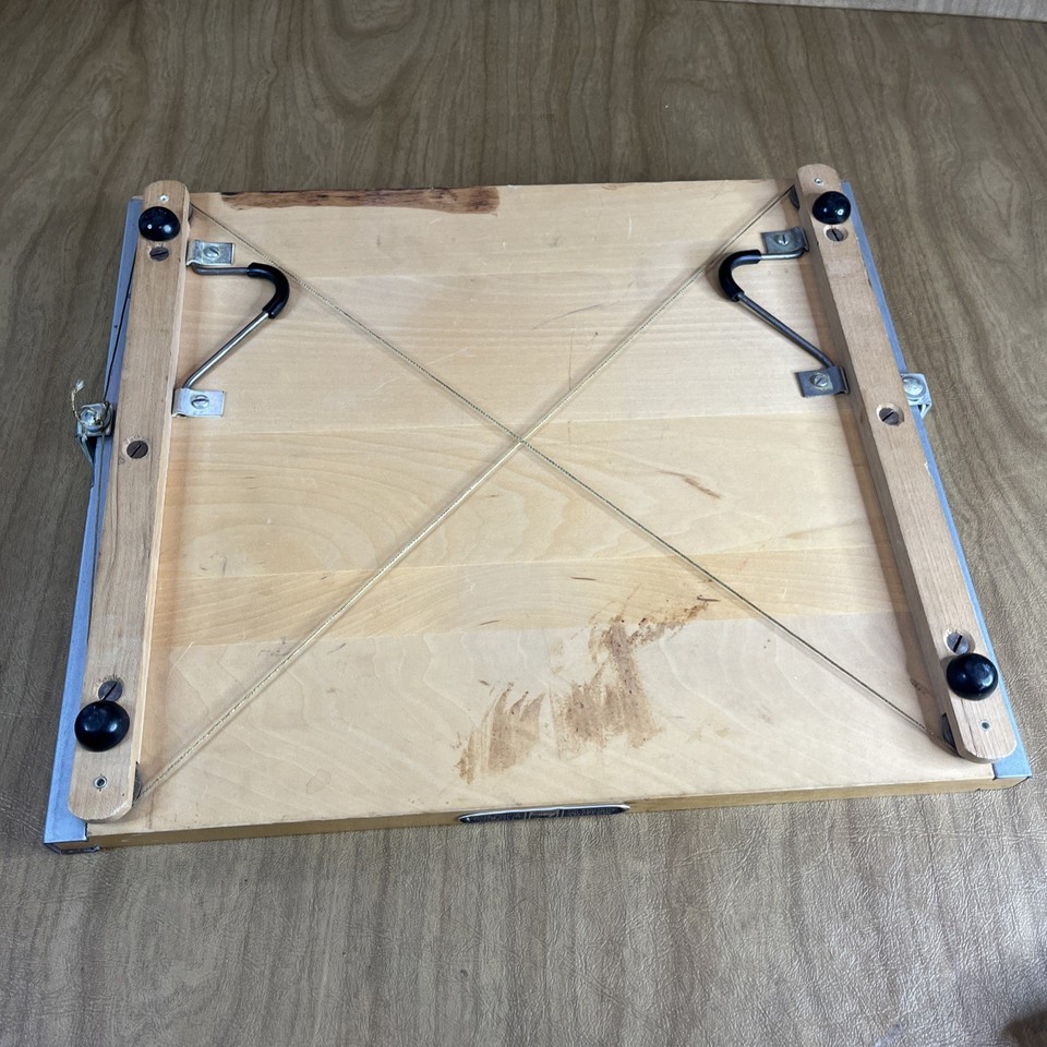 Vintage Mayline Desktop Lap Portable Wood Drafting Table Top Board 12 X ...