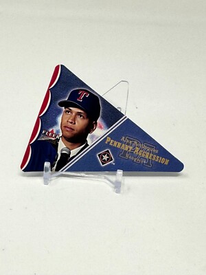2001 Fleer Baseball Alex Rodriguez Pennant Aggression Card #2 | eBay
