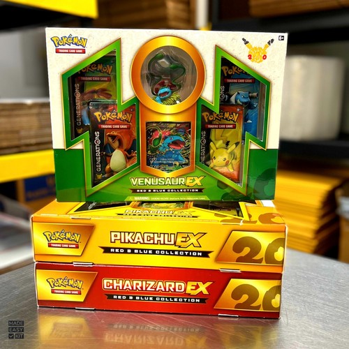 Pokémon Red & Blue Figure TCG Collection Venusaur EX Box Generations | eBay