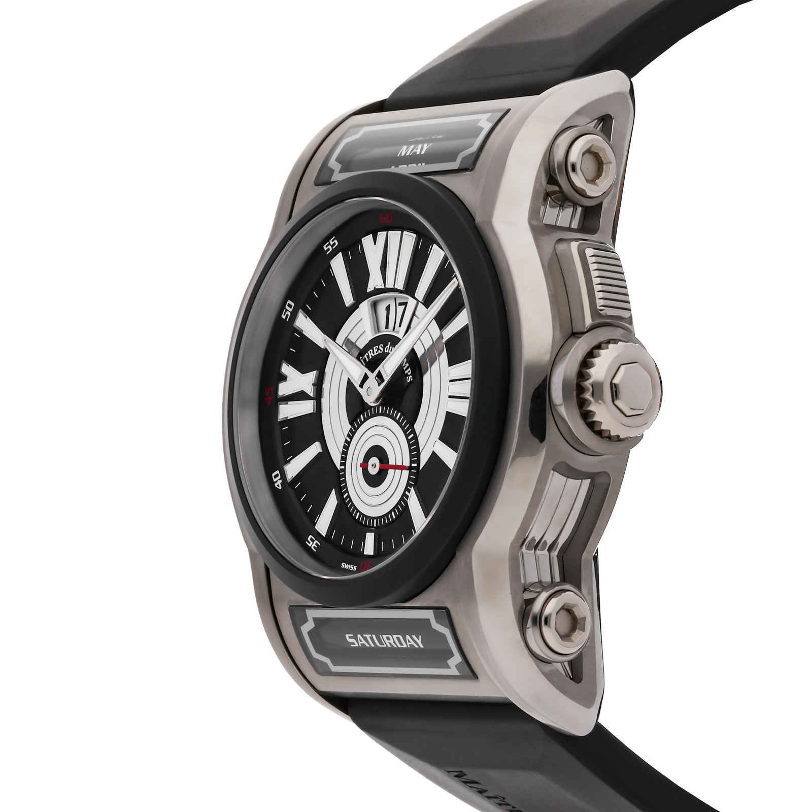 Maitres du Temps Chapter Two Auto Or Titane Montre Hommes Tcr C2R.TT0 ...