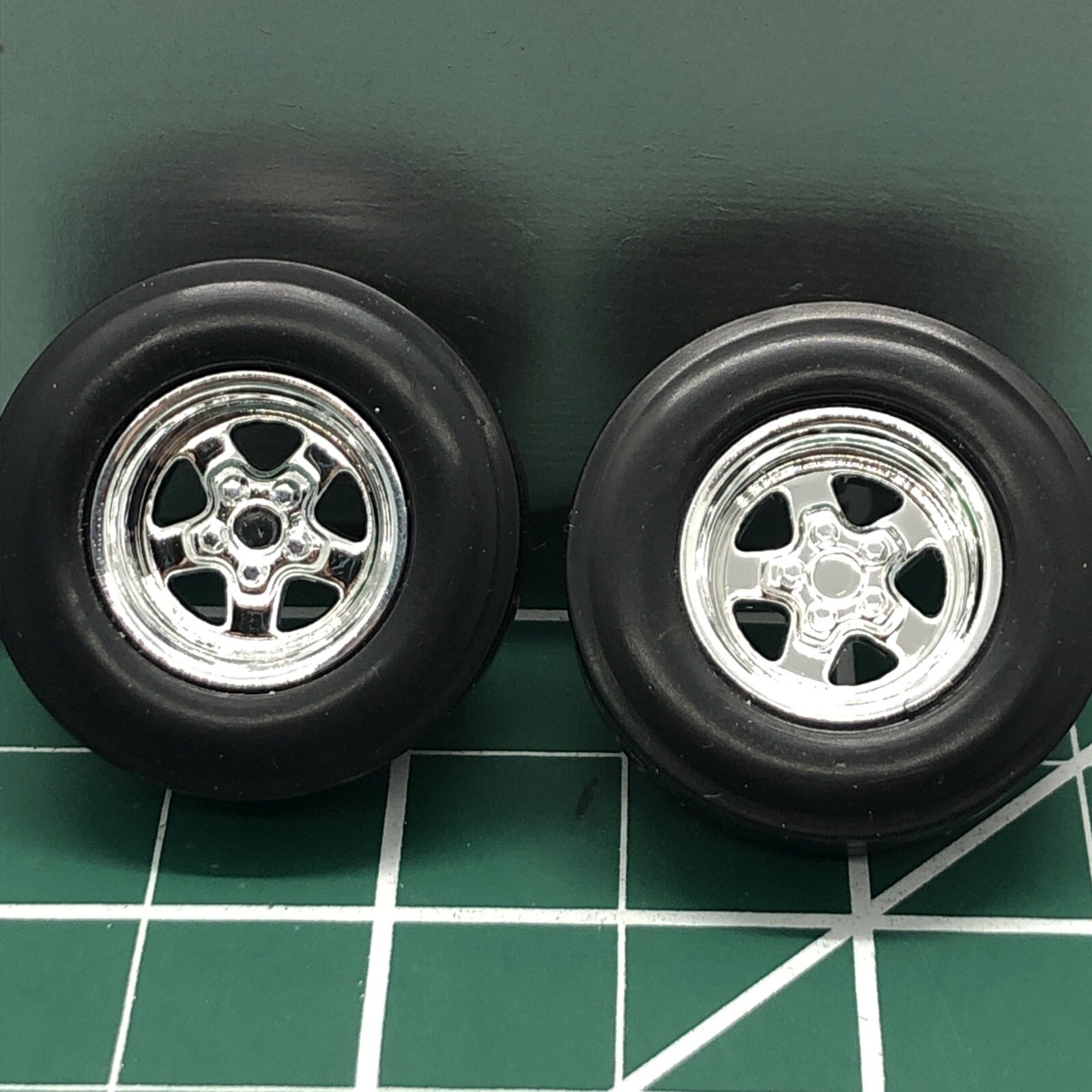 Weld Pro Star Wheels W “29x10” Plain Drag Race Slicks RVL 1:25 LBR ...