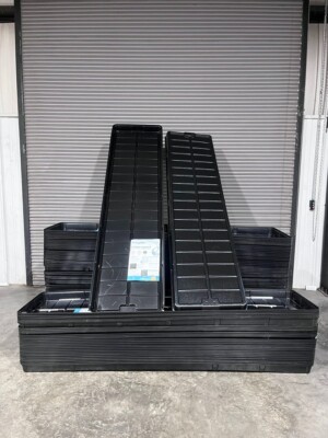 1 Pcs Low Rise Plant Hydroponic Flood Table 2 FTx8 FT 28 Gal Capacity ...