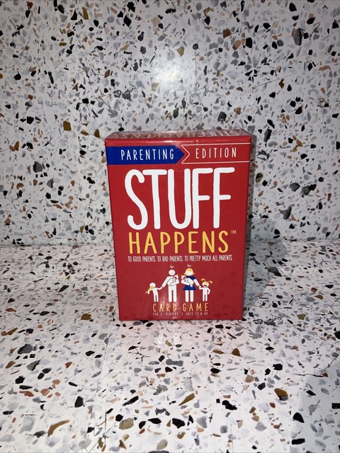 Stuff Happens Card Game Parenting Edition 2018 Pressman 2 Players for ...