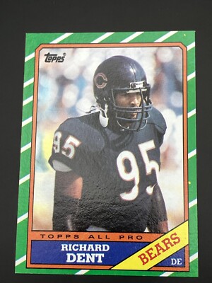 1986 Topps Richard Dent #19 - Football Card | eBay