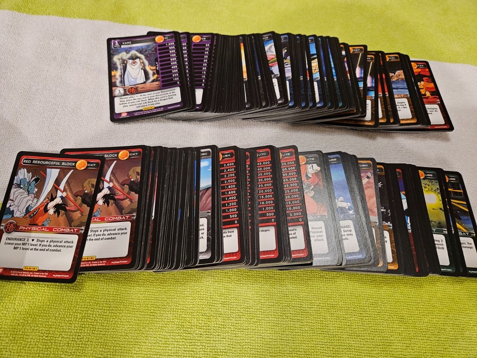 Playset DBZ CCG DragonBall Z TCG Common Uncommon Panini - Movie ...