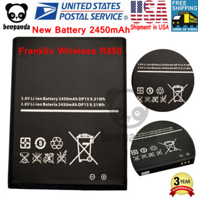 New OEM Original Genuine Franklin Wireless R850 Mobile Hotspot Battery ...