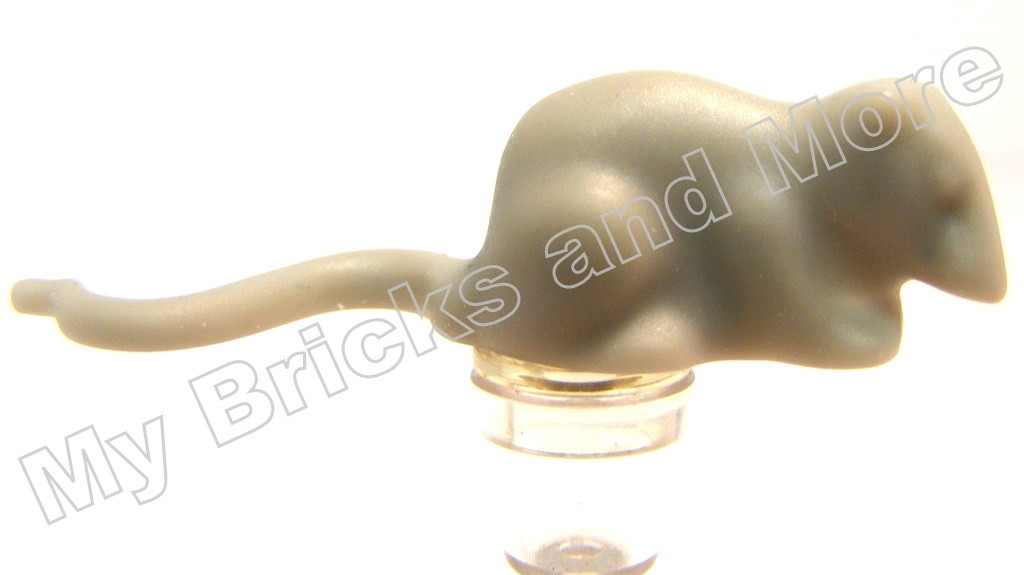 NEW Lego Lot of 1 Animal Minifigure Lt. Grey Rat/Mouse Harry Potter ...