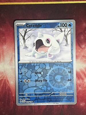 Pokemon Card Cetoddle Reverse Holo Scarlet Violet SV1 EN 059/198 | eBay ...