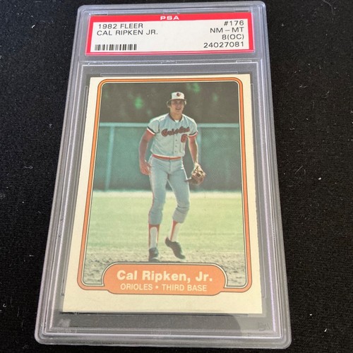 1982 Fleer - Cal Ripken #176 (RC) PSA 8 (OC) | eBay