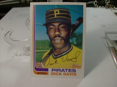 1982 Topps Traded #24T - Dick Davis - Pittsburgh Pirates 82-1946 | eBay