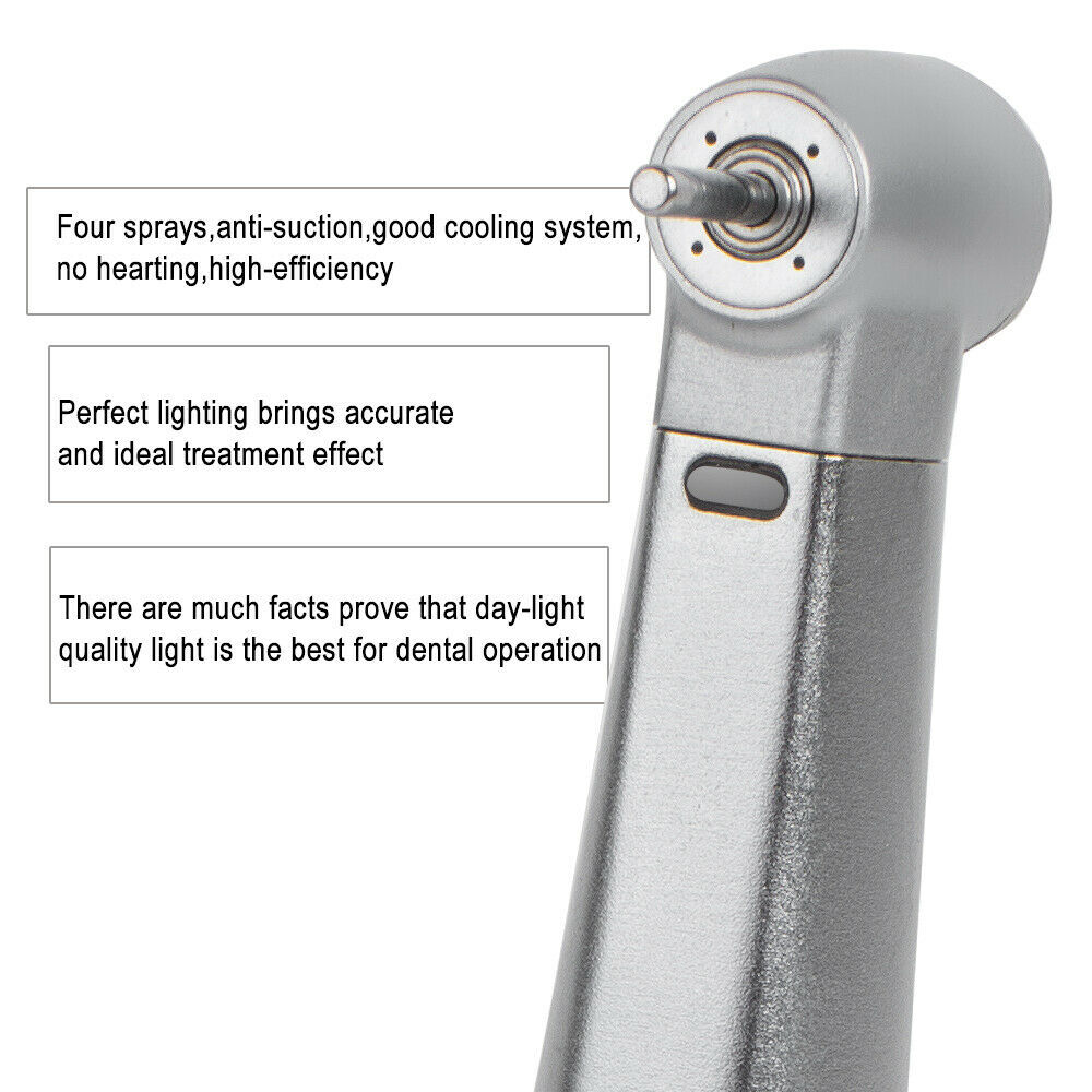 Dental Handpiece Contra Angle Dental High-Speed Handpiece 1:5 Contra ...