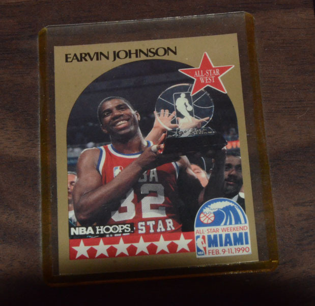 Vintage Magic Johnson Los Angeles Lakers Wooden Frame. | eBay