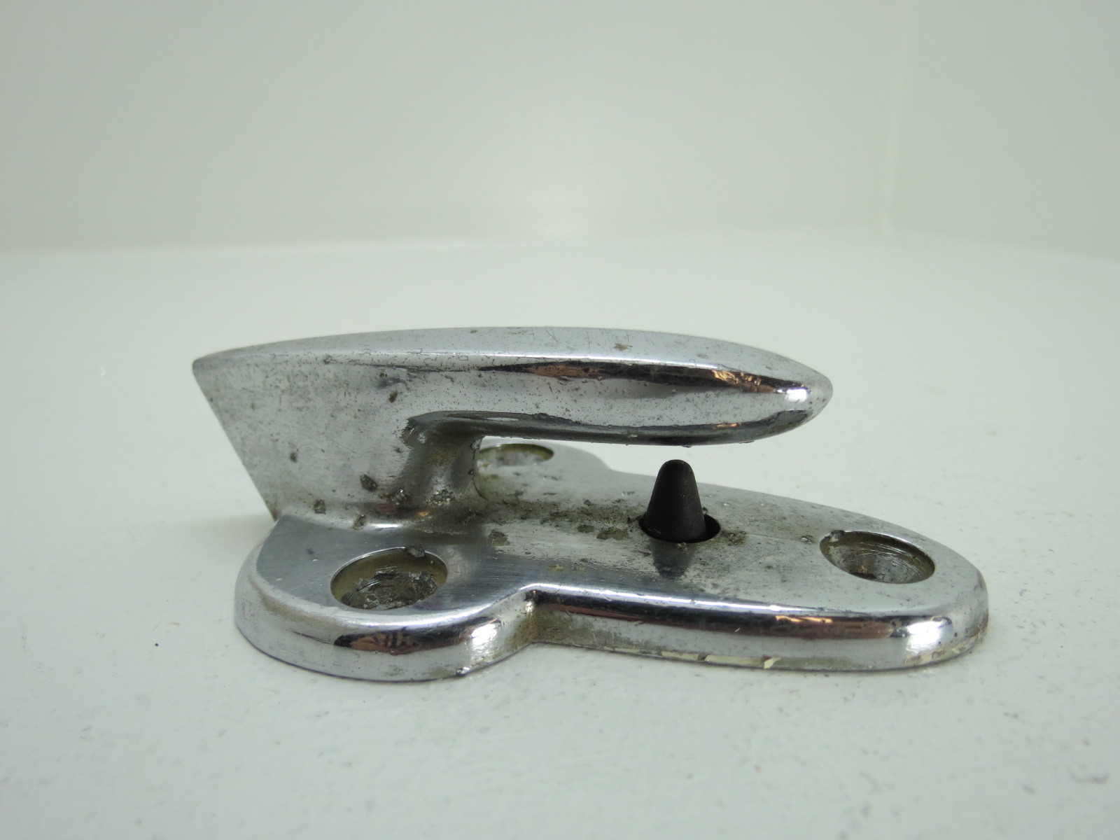 2+15/16 INCH CHROME RETRO FENDER HOOK CLEAT BOAT CHOCK HANGER (E2 ...