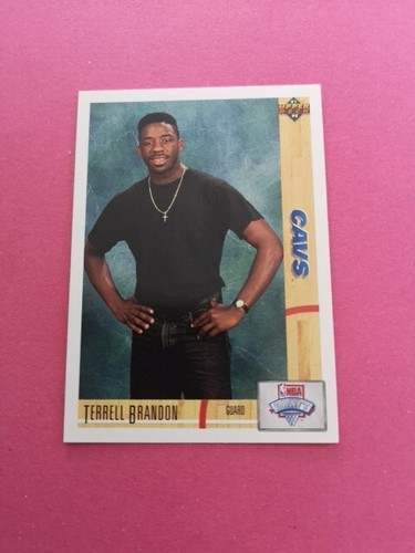 Terrell Brandon Rookie Card Cleveland Cavaliers Carte Basket NBA Upper ...