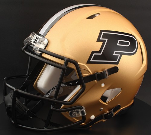 PURDUE BOILERMAKERS NCAA Riddell Speed Full Size AUTHENTIC Football ...