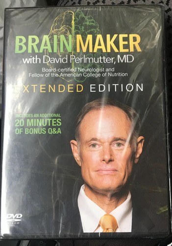 Brain Maker with David Perlmutter, MD Extended Edition DVD 75 Min | eBay