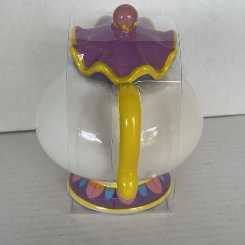 Cartoon New Beauty and the Beast Teapot Mug Mrs Potts Chip Tea Pot Cup ...