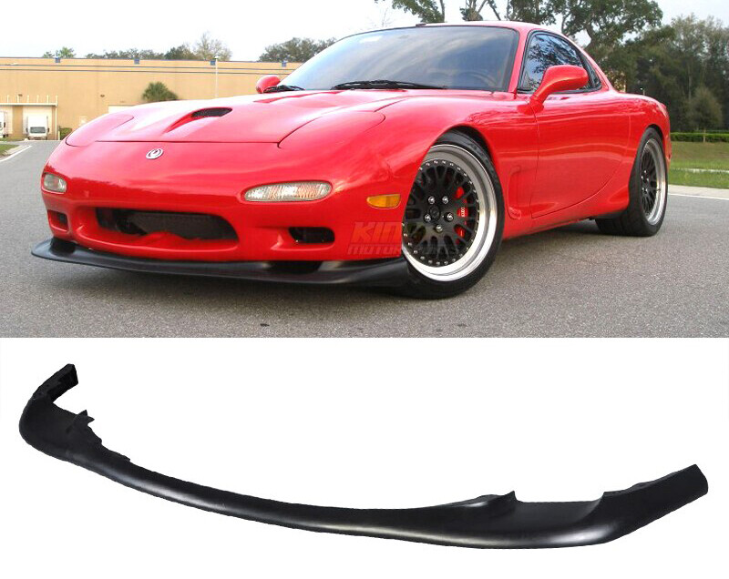 FD Urethane Front Bumper Lip Valance Spoiler Body Kit Fit 93-97 Mazda ...