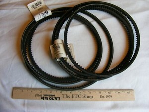 Lot of 2 GATES SUPER HC COGGED V BELT 3VX800 NNB | eBay
