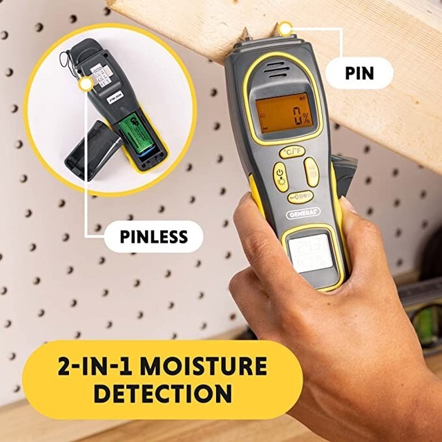 General Tools MMH800 Moisture Meter - Black for sale online | eBay