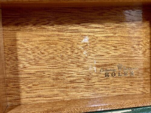 ROLEX Watch Cigar Box 70's Zenith Daytona King Sub Pan Am Explorer GMT ...