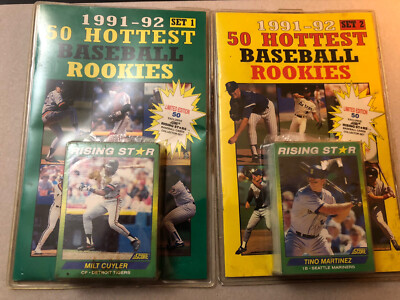 1991-92 Score 50 Hottest Baseball Rookies sealed, Set 1 And 2 | eBay