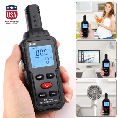 3 In 1 Radiation Detector Dosimeter Geiger Counter/EMF Electromagnetic ...