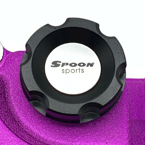 JDM SPOON ENGINE BLACK OIL CAP HONDA ACURA INTEGRA CIVIC ACCORD SI CRX ...