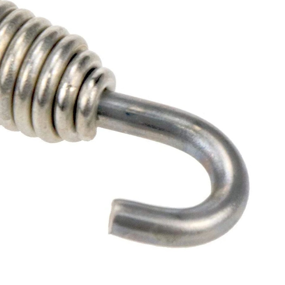 Silver Universal Motorcycle Exhaust Muffler Pipe Stainless Steel Swivel ...