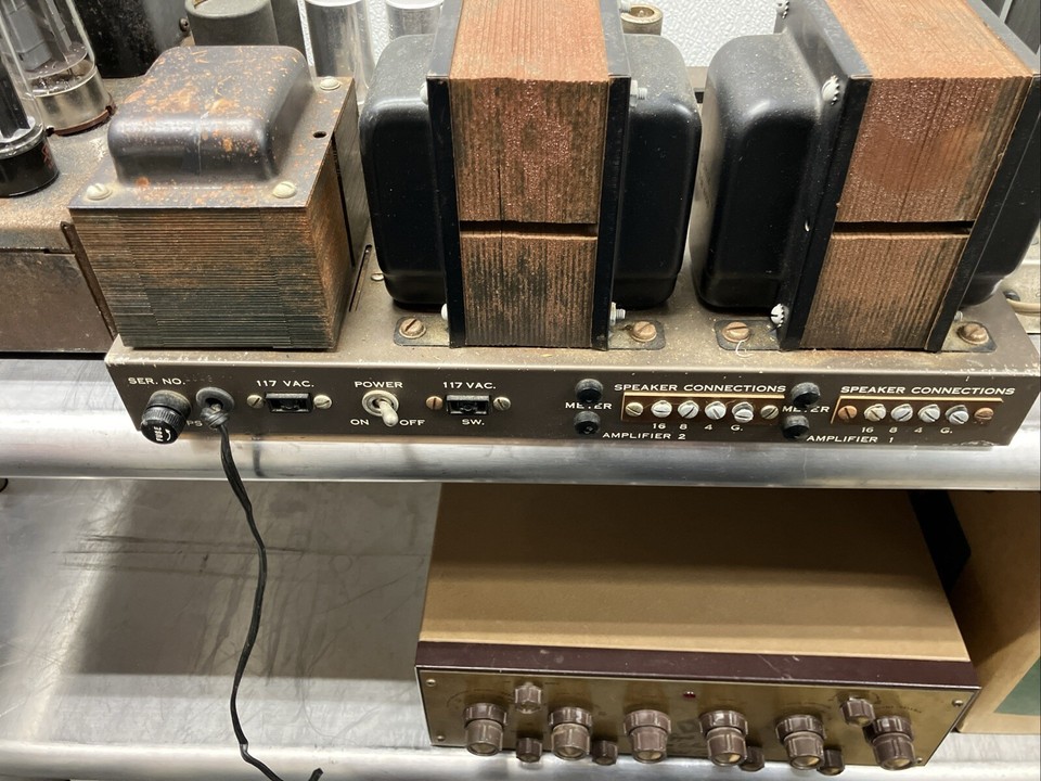 Eico HF89 / "original" Mullard EL34's made in Great Brittain | eBay