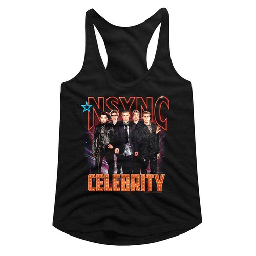NSYNC Celebrity Women's Racerback Tank Top | eBay