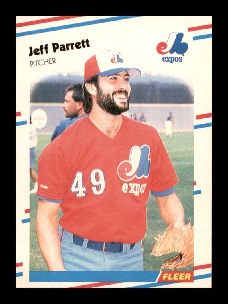 1988 Fleer Update Jeff Parrett #U-102 Montreal Expos NM | eBay