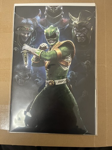 Mighty Morphin Power Rangers #55 Comic Tom 101 GRASSETTI VIRGIN VARIANT ...